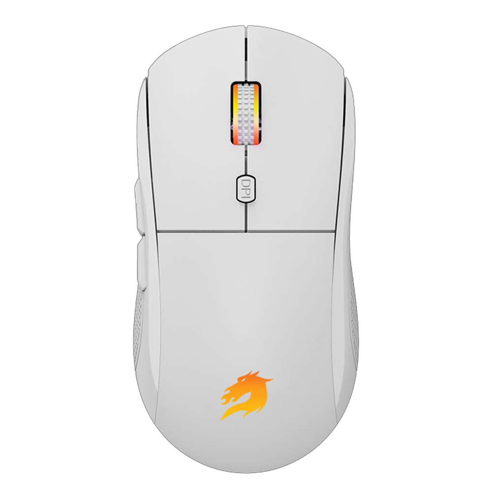 GameBooster M11 Dire RGB 12.800 DPI Beyaz Kablolu Gaming Mouse | ITOPYA