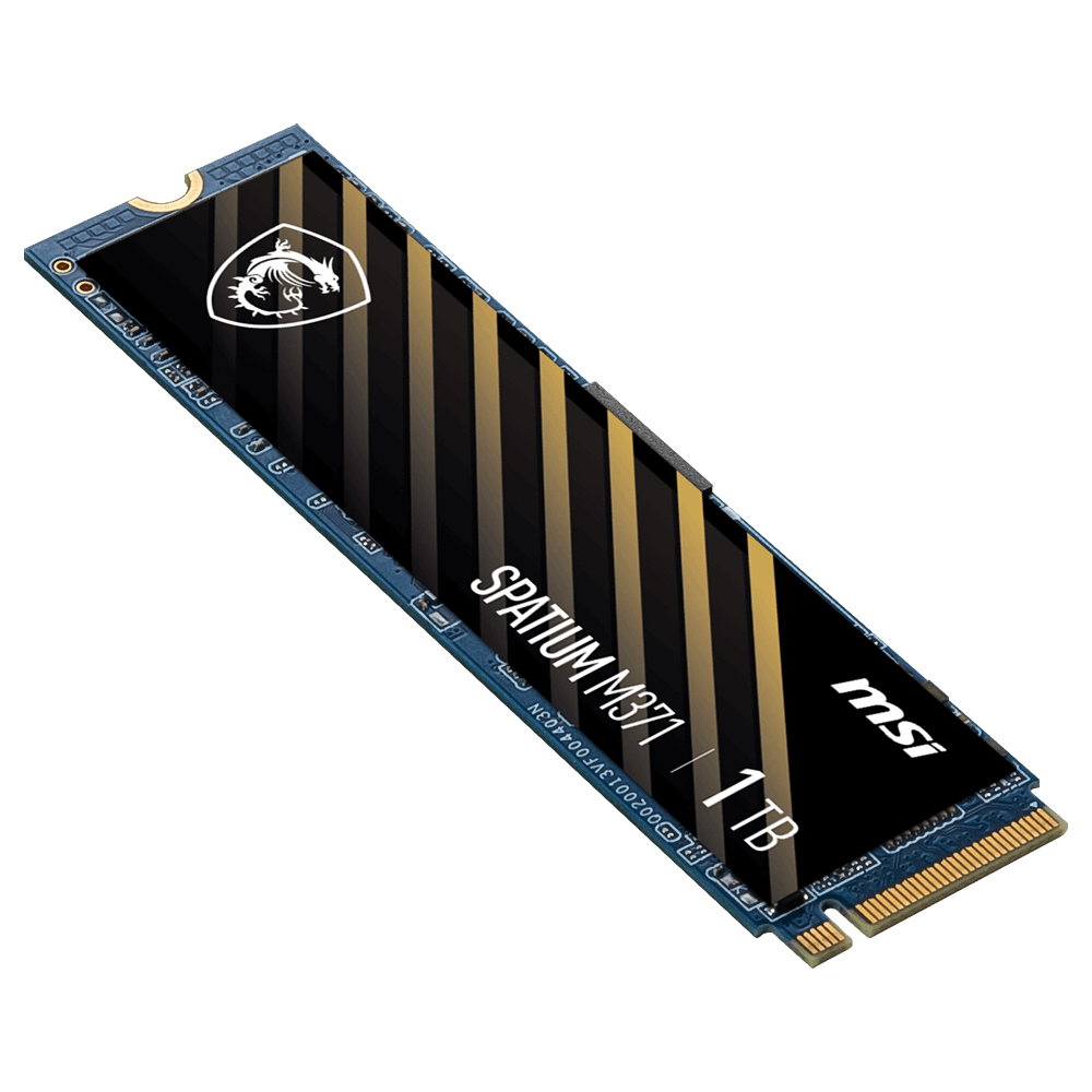MSI 1TB SPATIUM M371 NVMe 2280 M.2 SSD (2350MB Okuma /1700MB Yazma ...