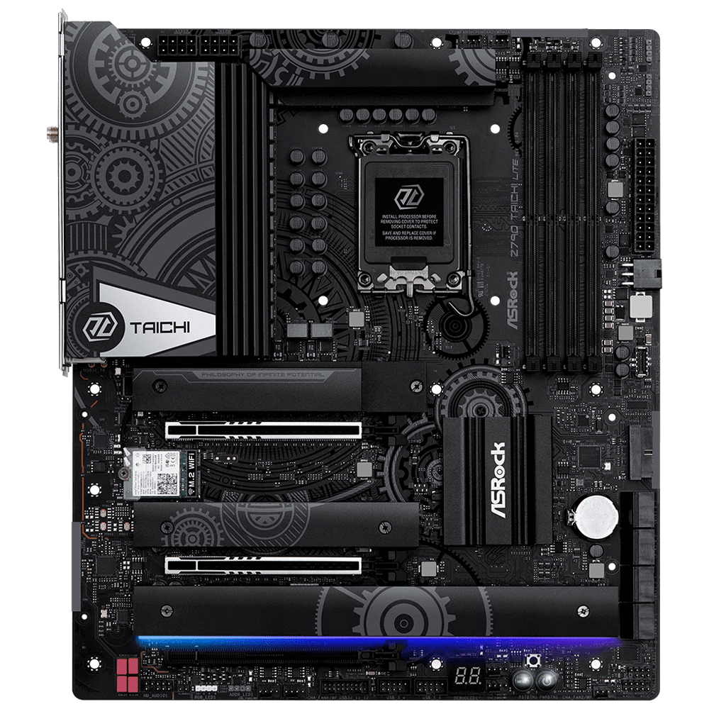 ASROCK Z790 TAICHI LITE 7200MHz(OC) DDR5 Soket 1700 HDMI M.2 E-ATX Anakart | ITOPYA