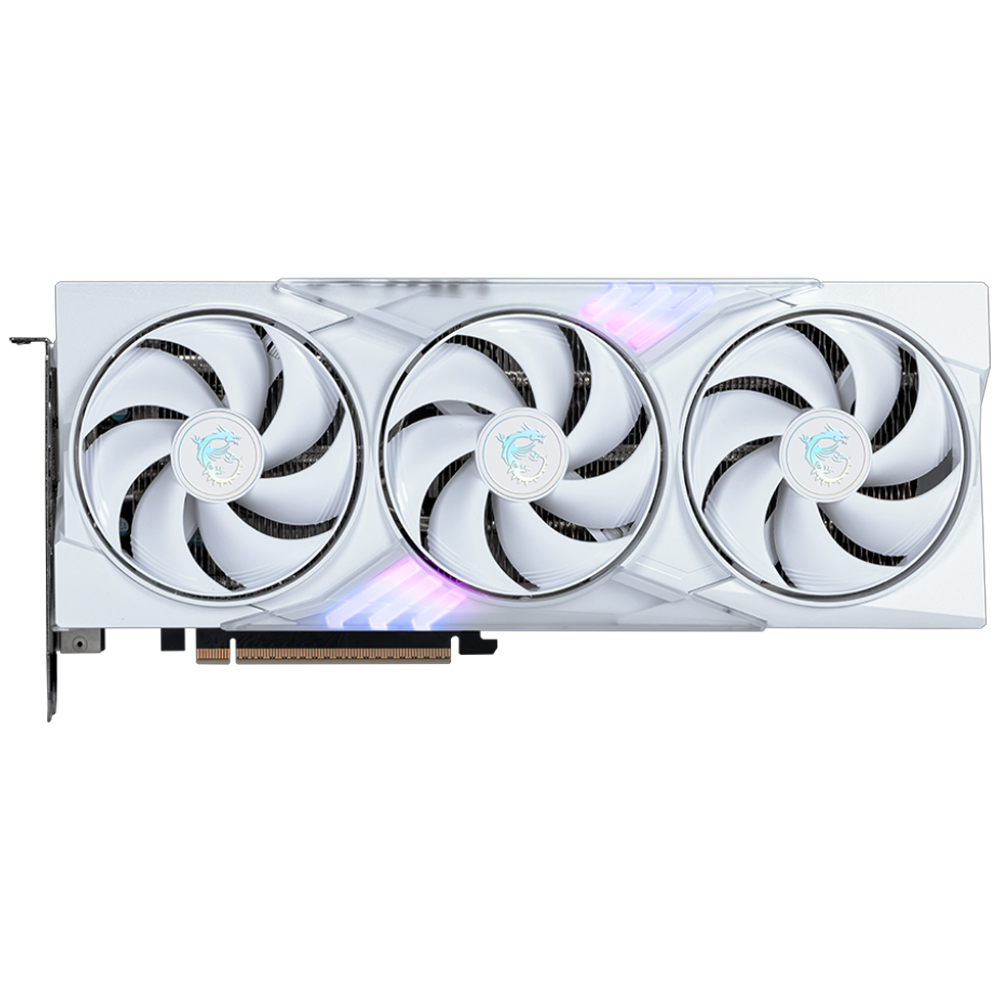 MSI GeForce RTX 5060 Ti 16G GAMING TRIO OC WHITE GDDR7 DLSS 4 128 Bit ...