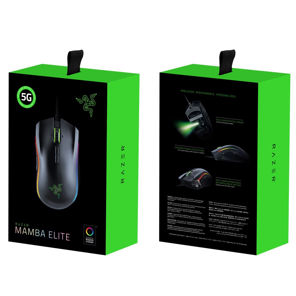 Razer Mamba Elite RGB Gaming Mouse| ITOPYA.COM