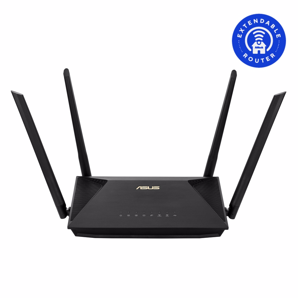 ASUS RT-AX53U AX1800 WIFI6 Dual Band AiProtection Router | ITOPYA