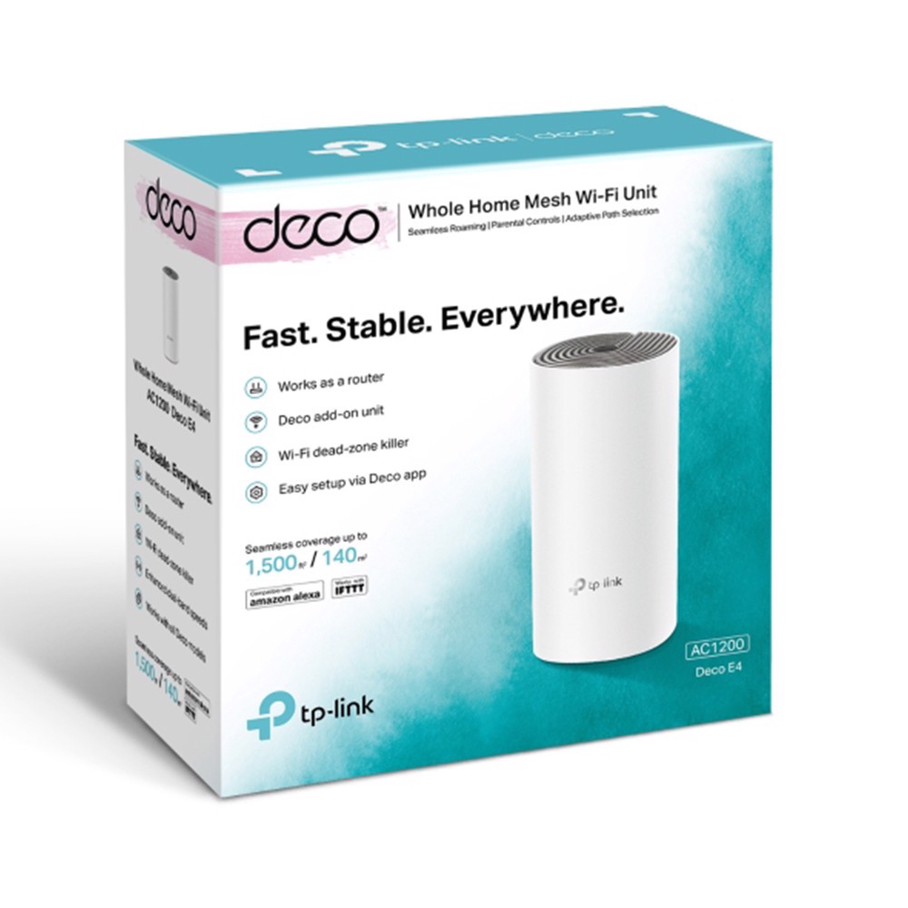 TP-LINK DECO E4 AC1200 Mesh WiFi Sistemi | ITOPYA TP-LINK DECO E4 AC1200 Mesh WiFi Sistemi | ITOPYA