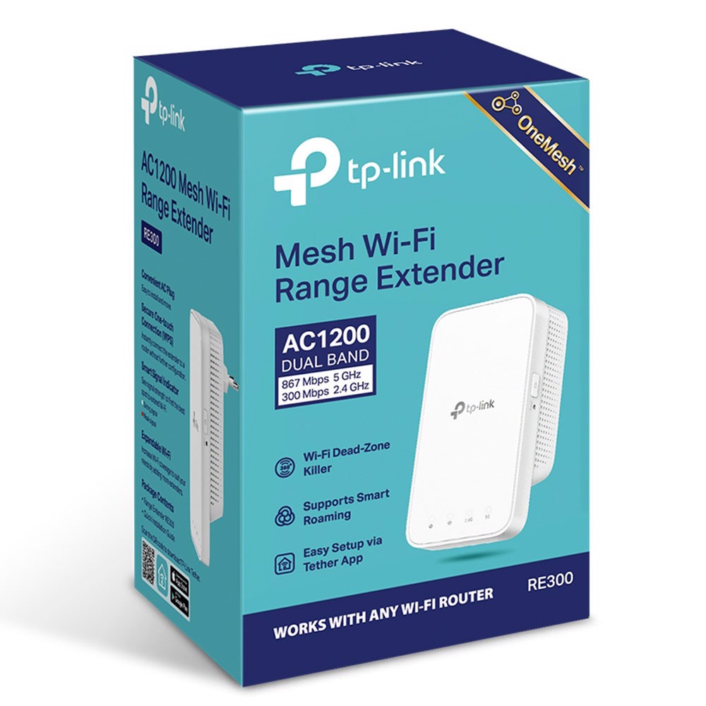TP-LINK RE300 AC1200 Mesh Wi-Fi Menzil Genisletici| ITOPYA.COM