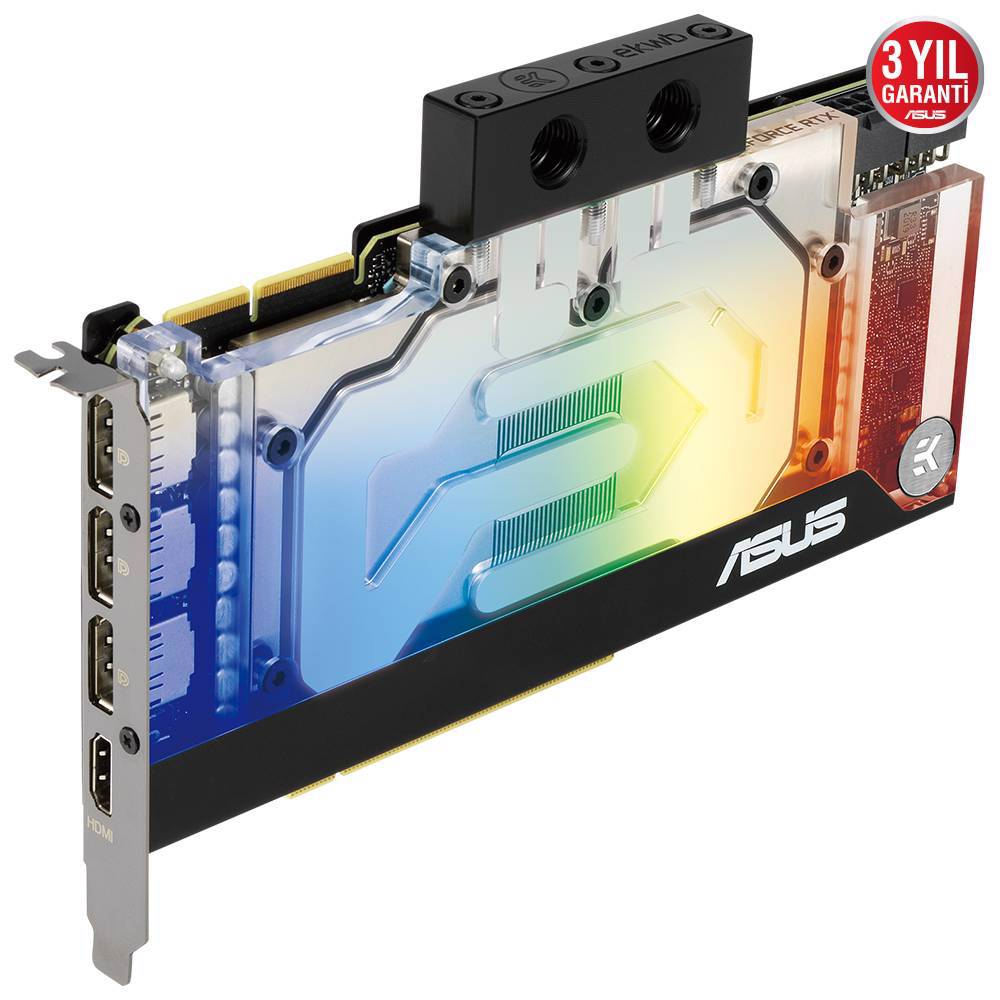 ASUS GeForce RTX 3090 EKWB WATERBLOCK 24GB GDDR6X 384 Bit Ekran Karti ...