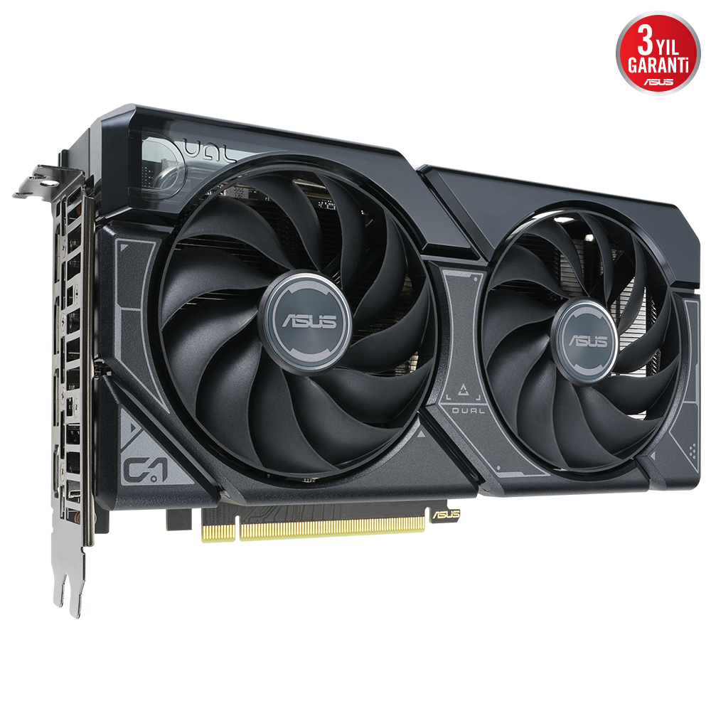 ASUS GeForce RTX 4060 Ti DUAL OC 8GB GDDR6 DLSS 3 128 Bit Ekran Karti