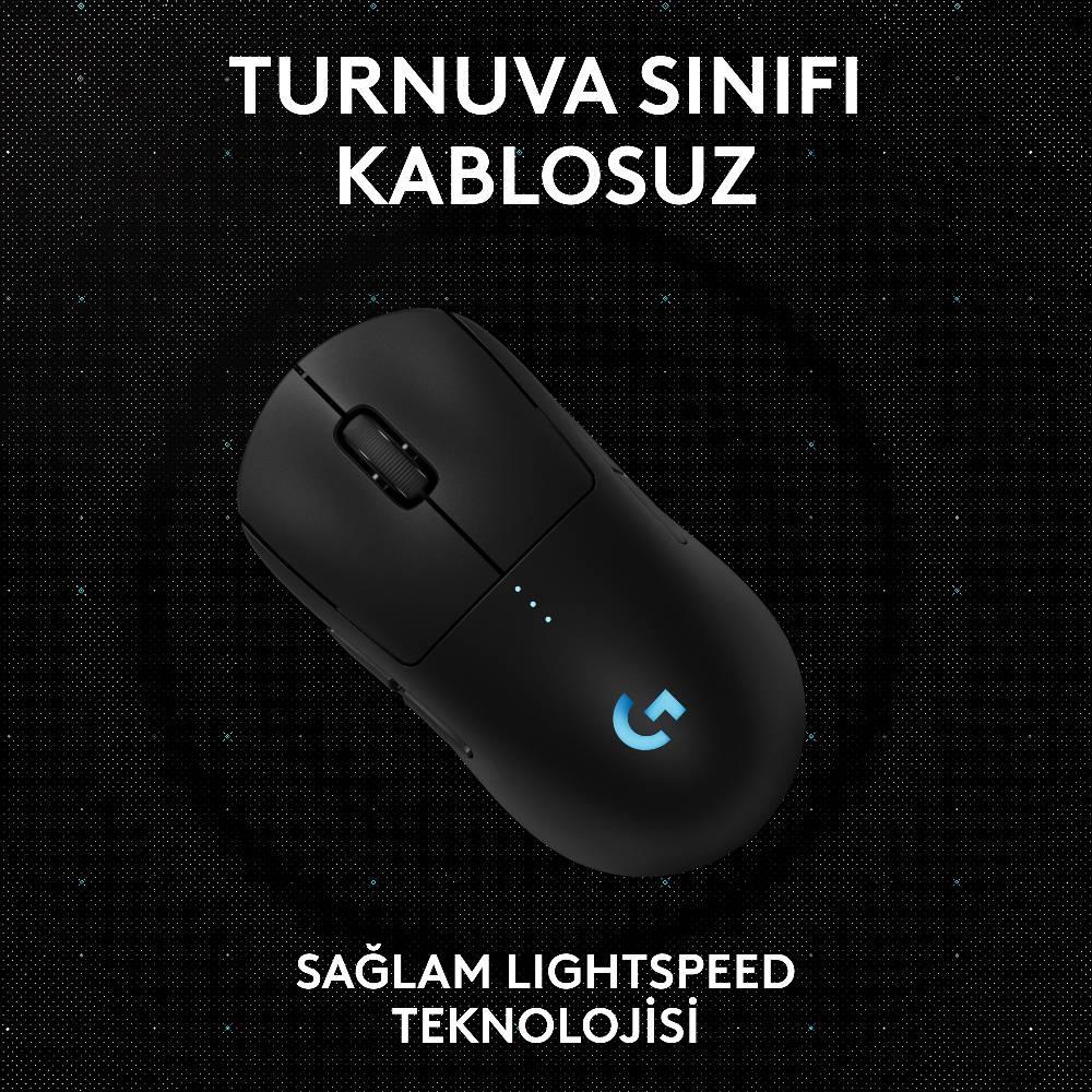 Logitech G PRO 2 LIGHTSPEED HERO 2 Siyah Kablosuz Gaming Mouse | ITOPYA