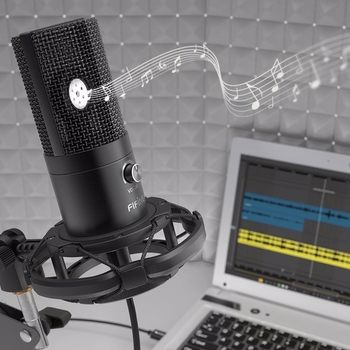 Fifine T669 USB Kardioid Stüdyo Mikrofon Kayit Seti | ITOPYA